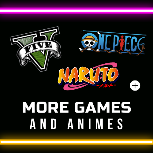 Gamer Chain - Gaming and Anime Keyrings